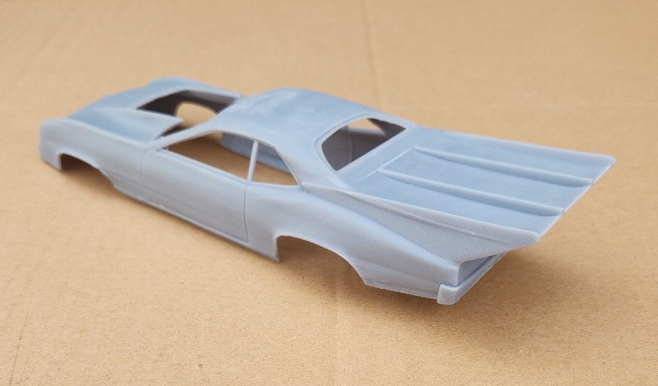 ABS-LIKE RESIN 3D PRINTED 1/25 1969 CHEVY NOVA PRO MOD BODY WITH AERO ...