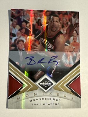 Panini Limited 2009-10 Brandon Roy Auto # 2/49 | eBay