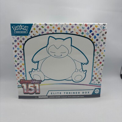 Pokemon TCG - 1x Pokemon 151 Elite Trainer Box (ETB) - New/Sealed | eBay