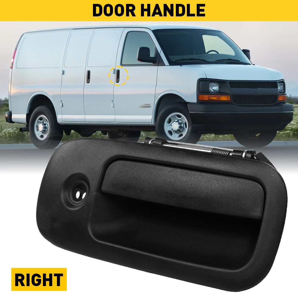 Front Right Side Exterior Door Panel Handle For 1996-2009 Chevy Express ...