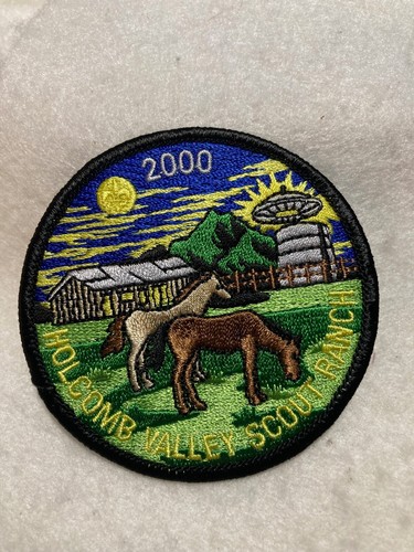 (mr17) Boy Scouts - 2000 Holcomb Valley Scout Ranch patch | eBay