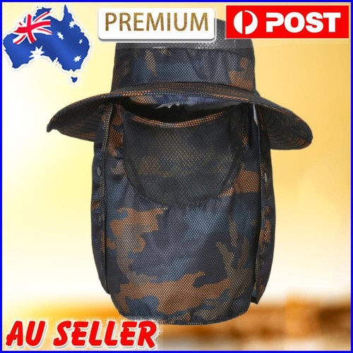 Polyester Fisherman Hat Breathable Unisex Wide Brim Sun Cap for Garden ...