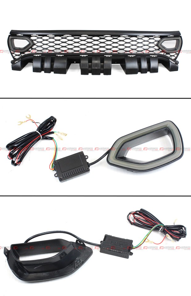 FOR 2015-23 CHARGER R/T SCAT PACK SRT SWITCH BACK DRL DUAL LED MESH ...