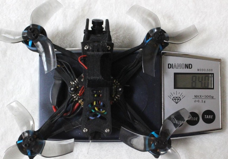 120Mm Fpv Micro Drone Racing Quadcopter Indoor/Outdoor Lightweight ...