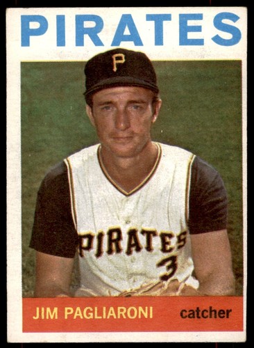1964 Topps Jim Pagliaroni Pittsburgh Pirates #392 EX-EX+ | eBay