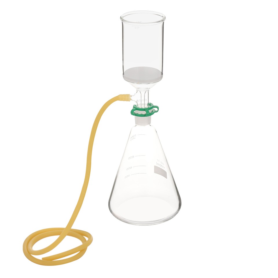 1000ml Funnel?Filtering?Kit Lab?Filtration?Buchner Funnel w/ Flask ...