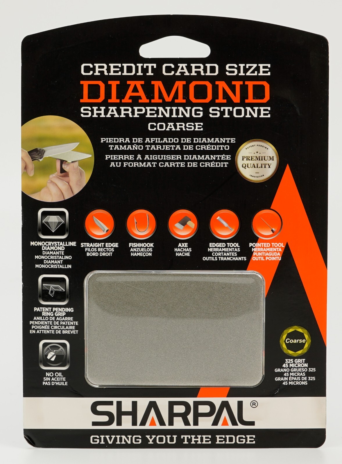 Credit Card Size Diamond Sharpening Stone Pocket Diamond Knife & Tool ...