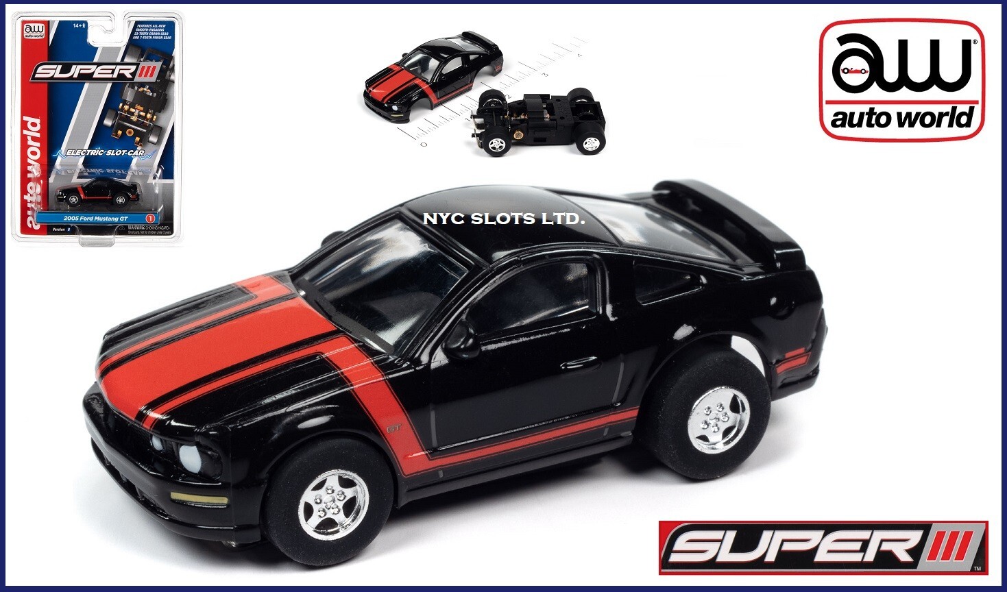 AW Auto World SC383mustang70red Car - Red for sale online | eBay