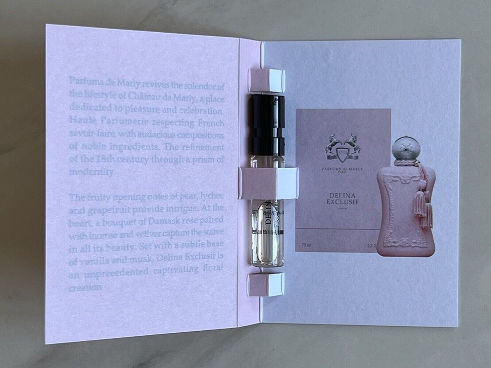 PARFUMS DE MARLY DELINA EXCLUSIF EAU DE PARFUM SAMPLE 1.5 ml / 0.05 fl ...