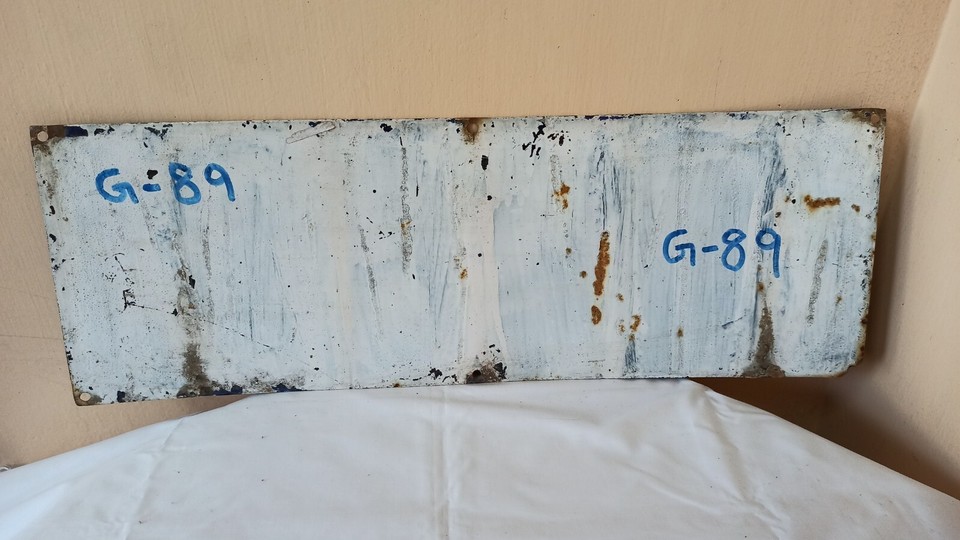 Antique Post Office Vintage Old Advt Tin Enamel Porcelain Sign Board ...