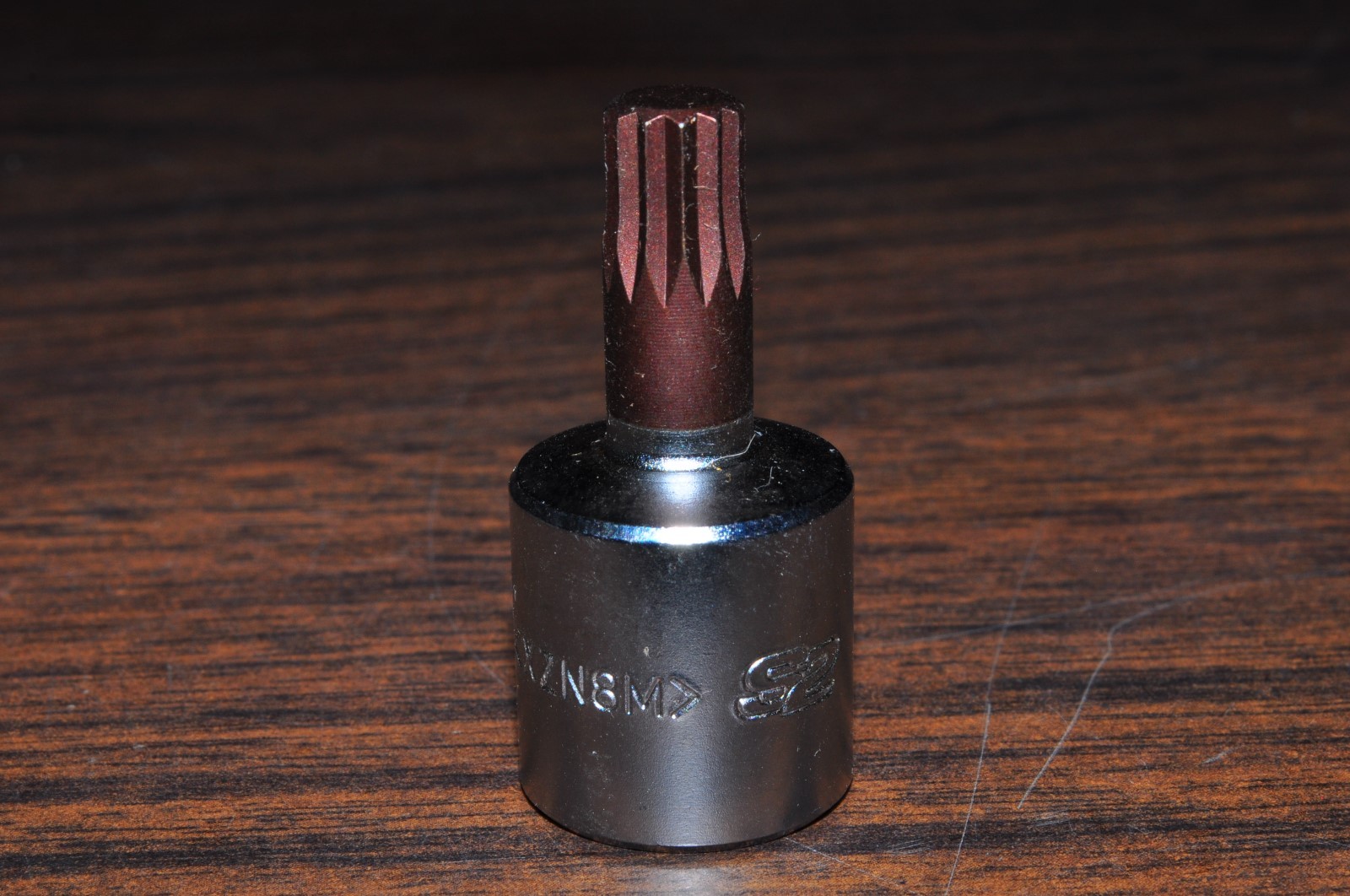 8MM 12 Points Stubby Short Allen Socket 3/8" Drive 1-1/2" Length Vim ...