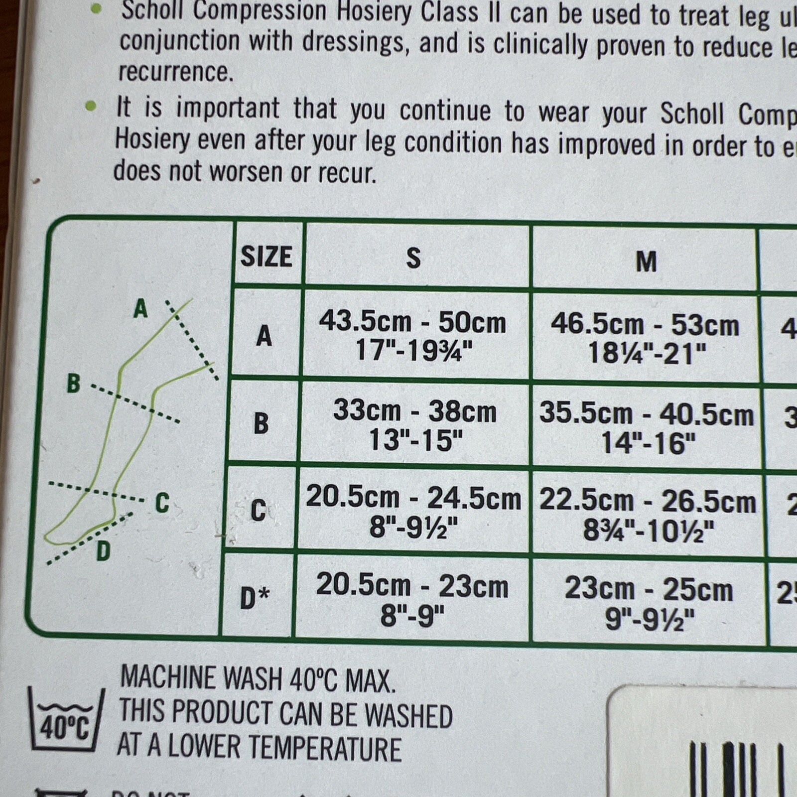 Scholl Softgrip Class II Medium Cl2 Thigh Length Natural for sale ...