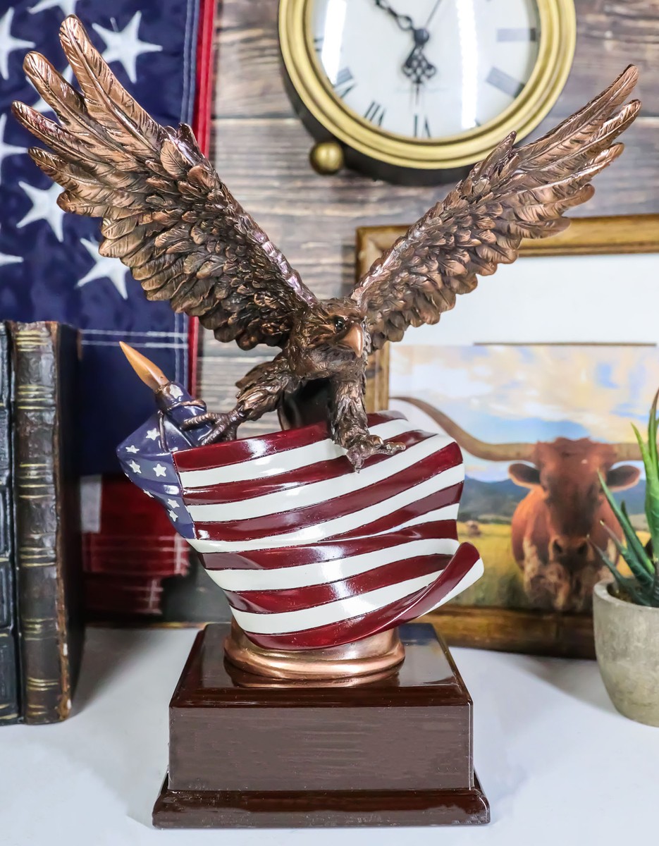 American Flag Bald Eagle Wing