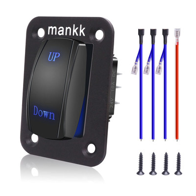 Connectors, Switches & Wire - Momentary Rocker Switch