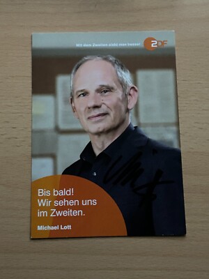 Michael Lott - Autogrammkarte original signiert - #20696 | eBay.de