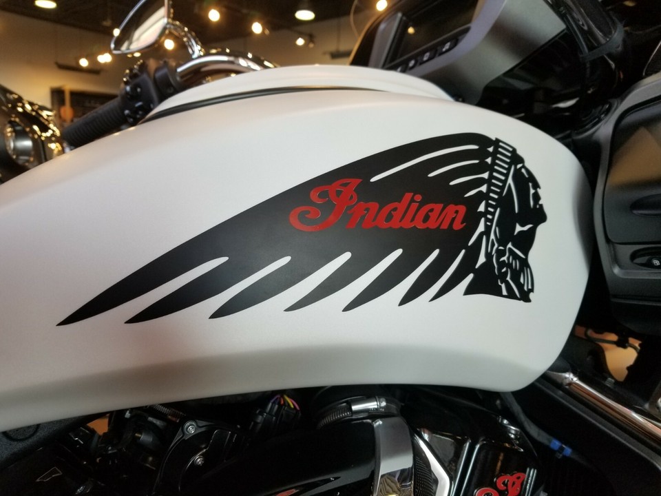 INDIAN CHALLENGER MOTORCYCLE FUEL TANK SIDE SCRIPT DECAL, STICKER ...