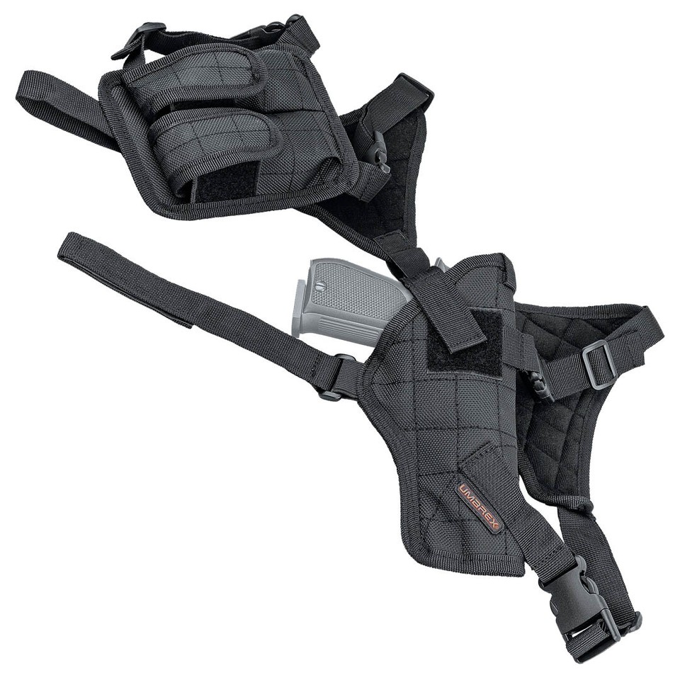 Umarex Airsoft Universal Shoulder Holster Pistol Revolver Nylon Black ...