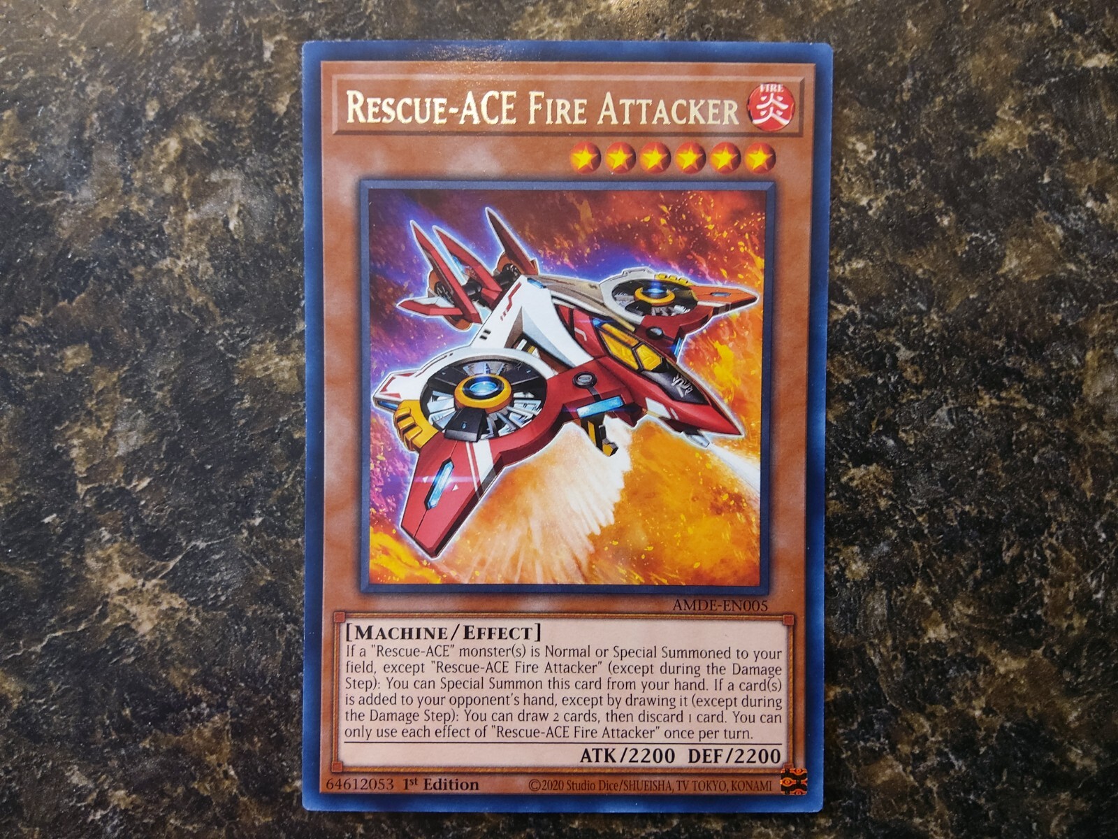 Rescue-Ace DECK CORE Impulse Fire Attacker Yugioh Genesys | eBay