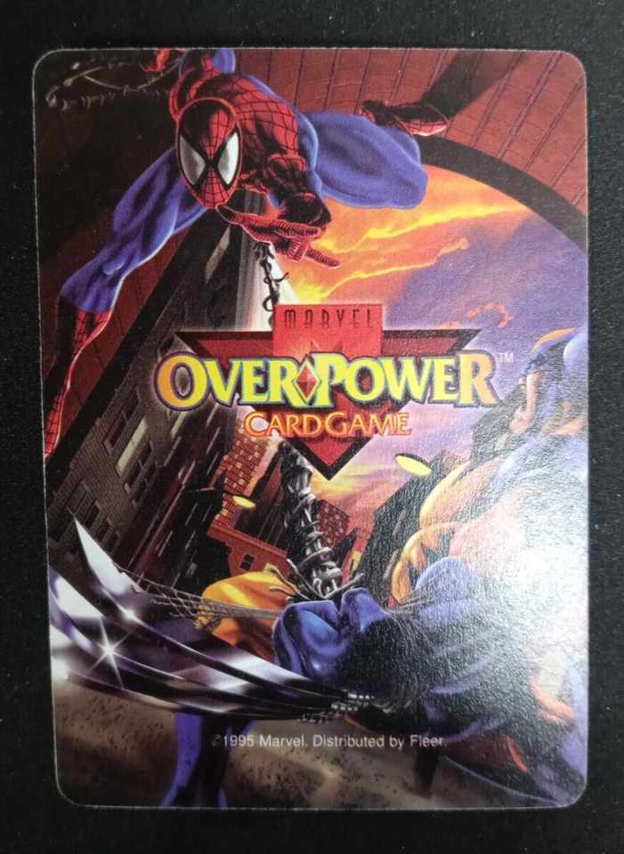 1995 Fleer Marvel Overpower Card Cyber (C) | eBay