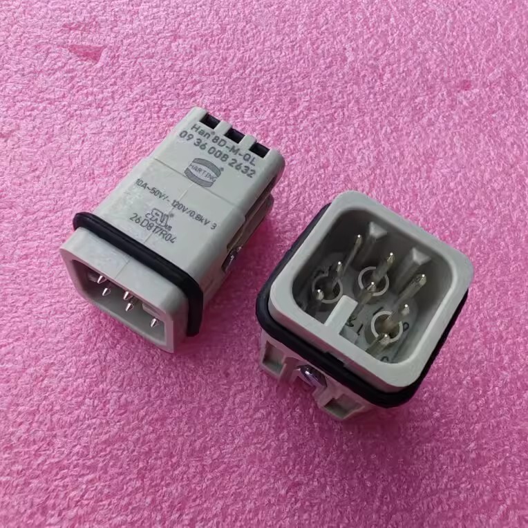 1pcs HARTING Connector 09360082632 HAN-8D-M-QL Quick Lock 10A250V | eBay