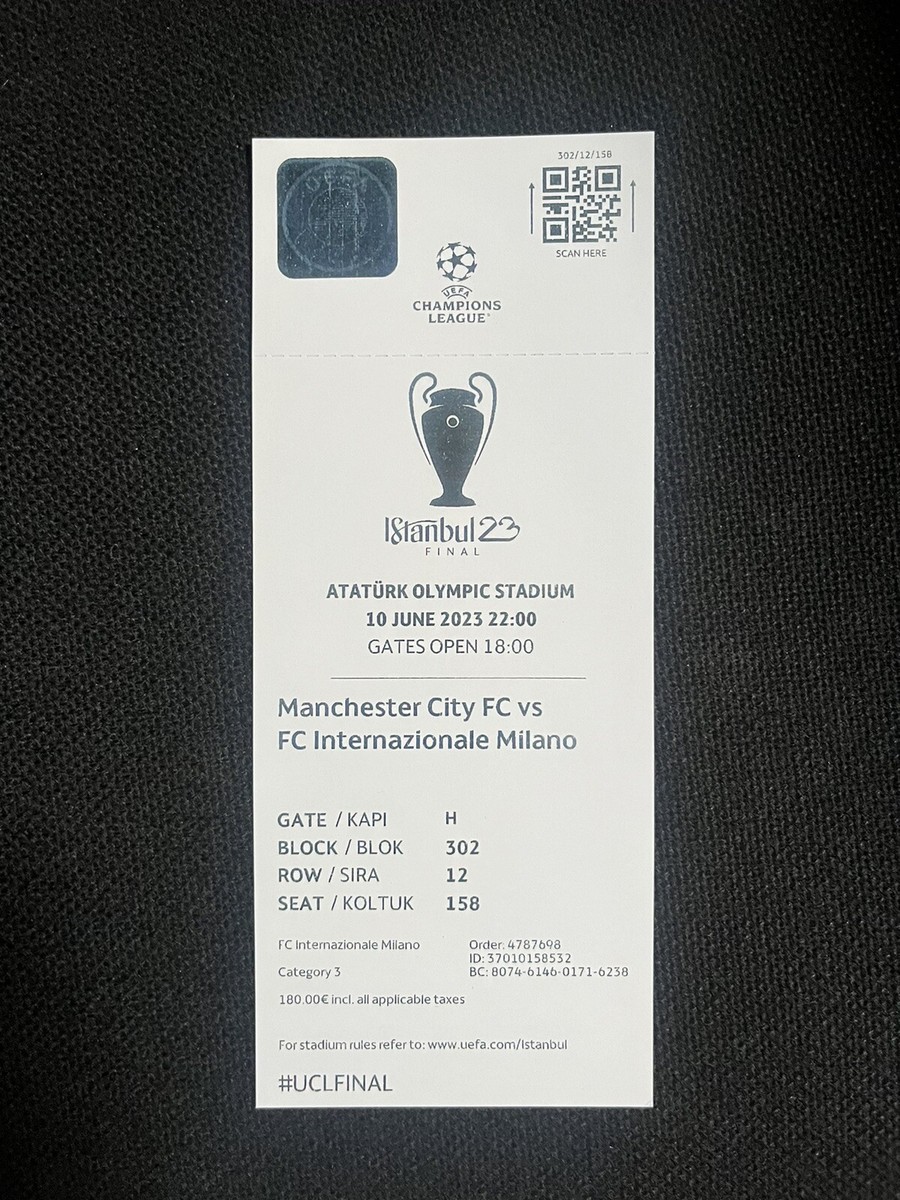 Uefa Champions League Final Rome Tickets Champions League Final