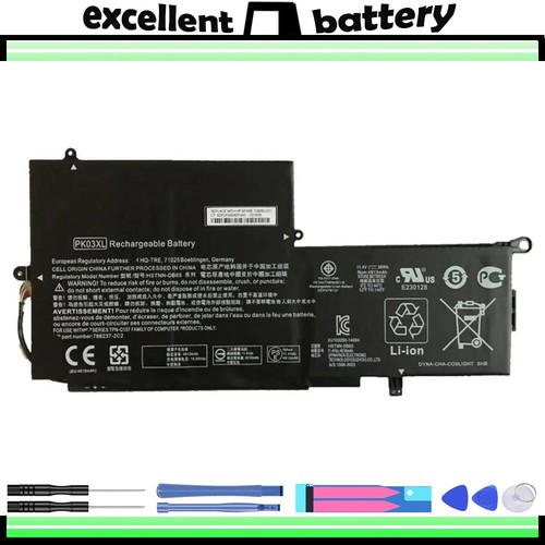 PK03XL Battery For HP Spectre x360 13-4000nf 13-4006tu 789116-005 HSTNN ...