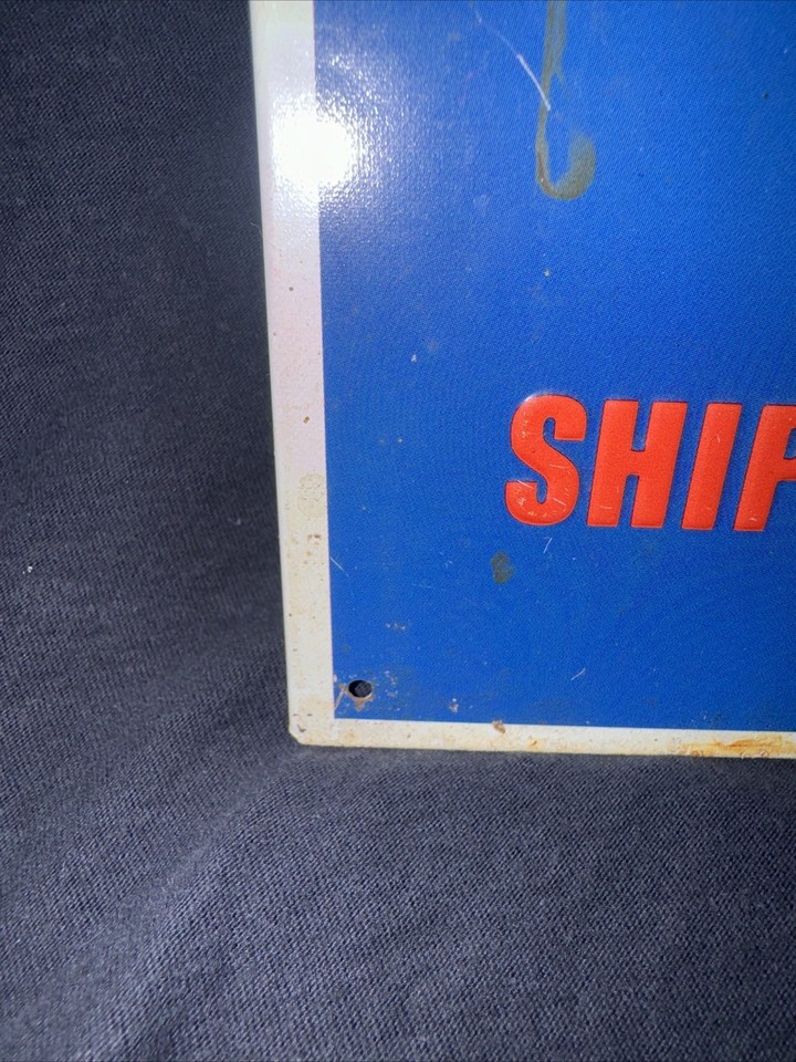 Original Enamel sign 1943 with signature - Emailschild Vintage History ...