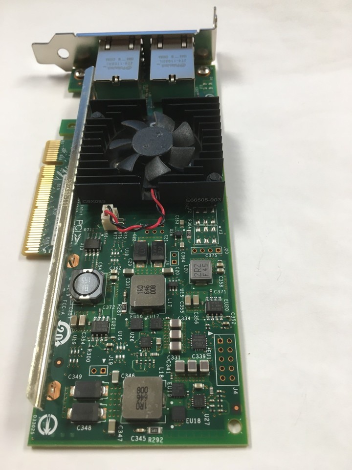 Dell 03DFV8 / X540-T2 Intel 10Gb 2Ports Converged Network Adapter-Low ...