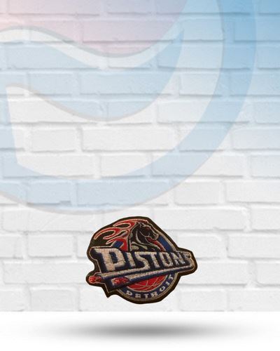Detroit Pistons NBA Collectible Vintage Emblem Patch | eBay