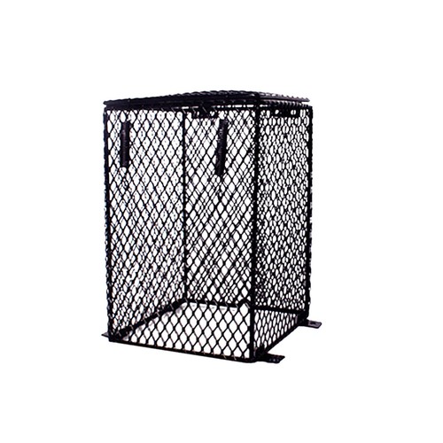 Reptile Amphibians Heat Lamp Light Bulb Mesh Cage Protector Cover Guard ...