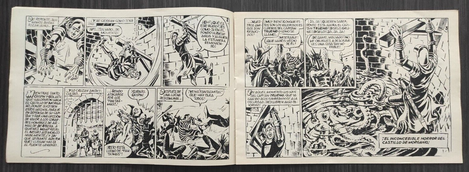 TBO EL CAPITÁN TRUENO. Morgano el mago (año 1956) (Colección original ...