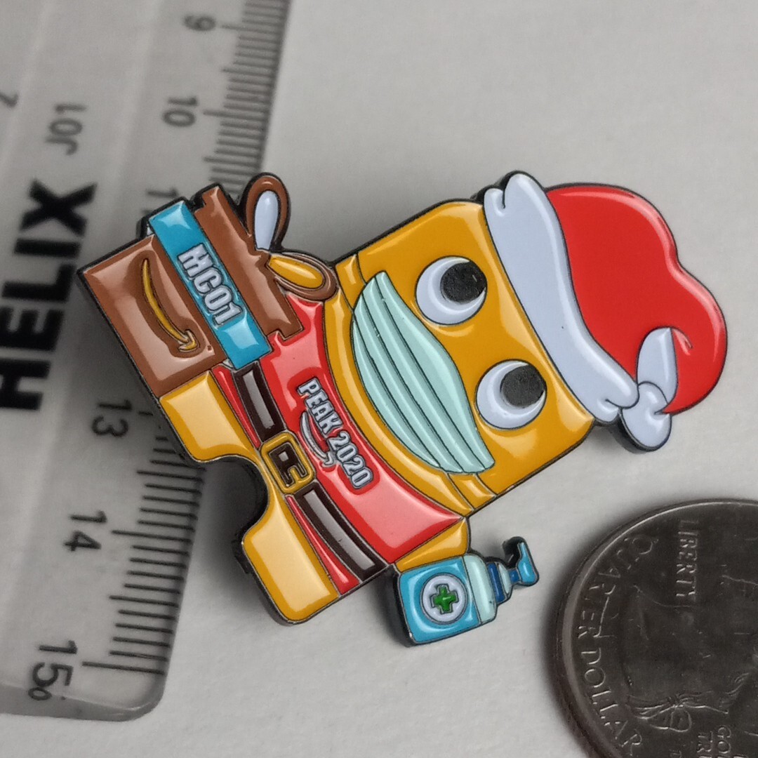 Amazon Peccy Peak 2020 Christmas Safety Pin MCO1 | eBay