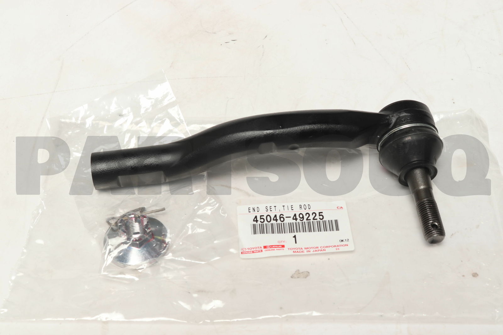 4504649225 Genuine Toyota END SUB-ASSY, TIE ROD, RH 45046-49225 | eBay