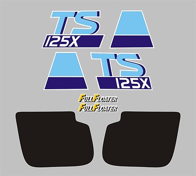 Suzuki TS125X Decal Kit | eBay