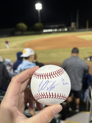 Caleb Durbin SIGNED BASEBALL AUTO ROMLB “GO YANKEES” INSCRIBED *RARE | eBay