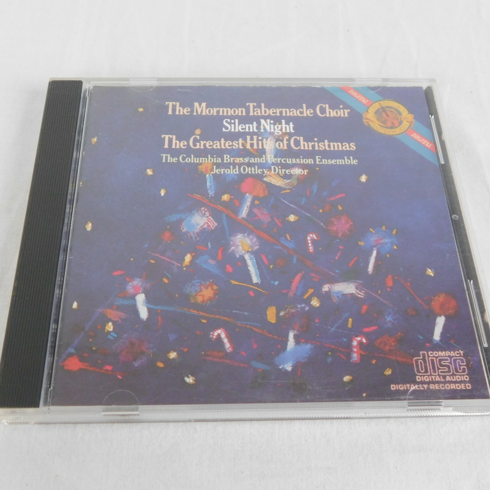 Mormon Tabernacle Choir Silent Night Cd Cbs Records 1981 Greatest Hits