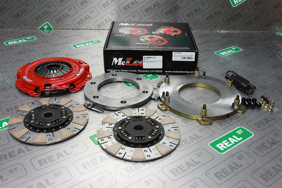 Mcleod RXT 1200 HD Twin Disc Clutch Kit 26 Spline for GT500 10-14 Viper ...