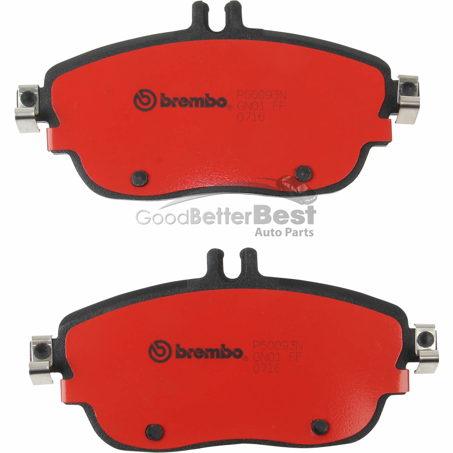 New Brembo Ceramic Disc Brake Pad Set Front P50093N 0004203002 for ...