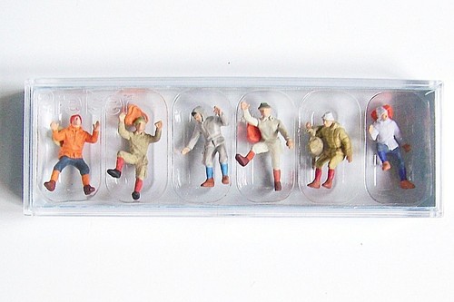 HO scale Preiser # 14082 MOUNTAIN CLIMBER Figures | eBay
