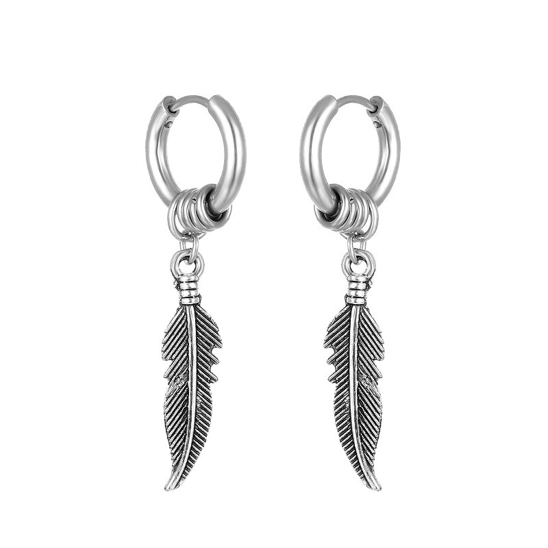 Native American Earrings For Men Three Men's Dangle Earrings Set.