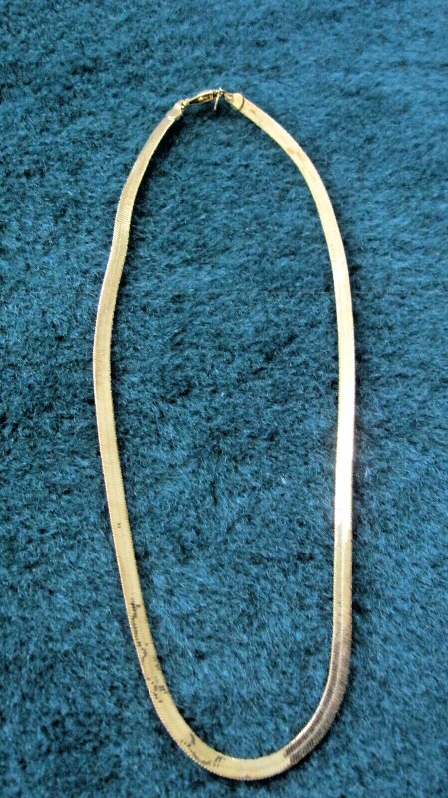 Vintage BC Lind 14K GE Herringbone Necklace | eBay