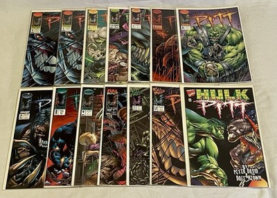 Image Comics Pitt Full Run Issues #1-12 + Hulk/Pitt Comic Book Lot Full ...