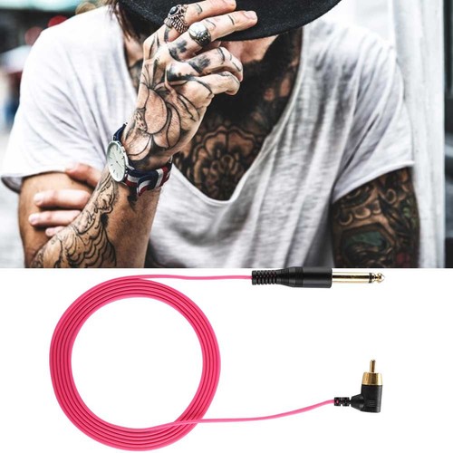 Right Angle Tattoo Clip Cord Cable Line Tattoo Machine Power Supply ...