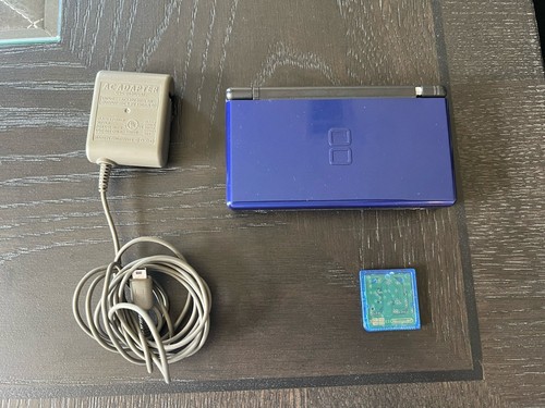 Nintendo DS Lite Blue Handheld Console, With Charger Tested Works ...