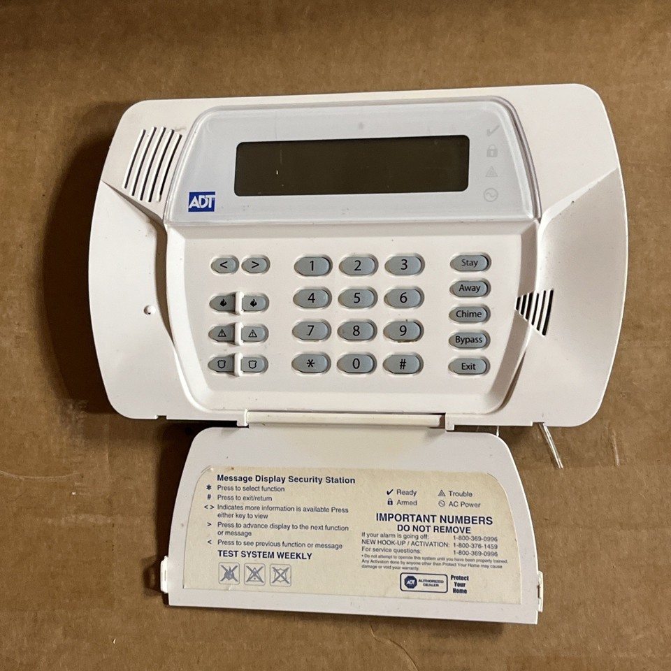 DSC ADT SCW9057G Master Control Panel *READ* | eBay