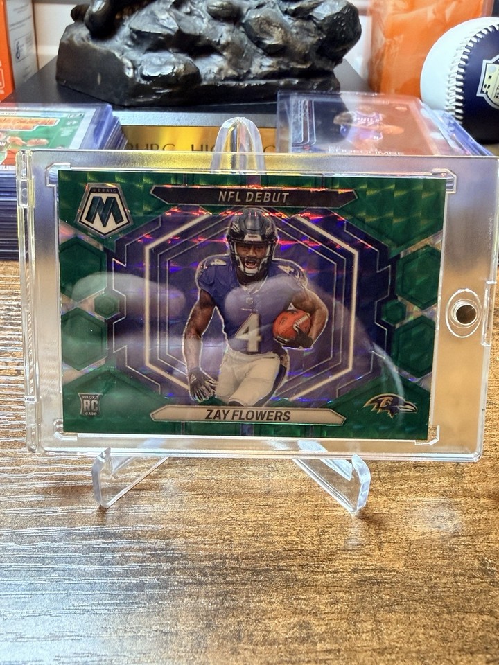 Panini Zay Flowers Lamar Jackson Baltimore Ravens Rookie Card Lot NFL ...