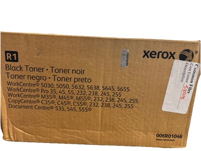 Genuine Xerox 2-Pack Black Toner Cartridges R1 006R01046 Waste ...