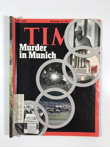 Time Magazine (September 18, 1972) (Murder in Munich) | eBay