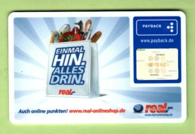 PAYBACK ( Germany ) Real 2011 Gift Card ( $0 ) | eBay