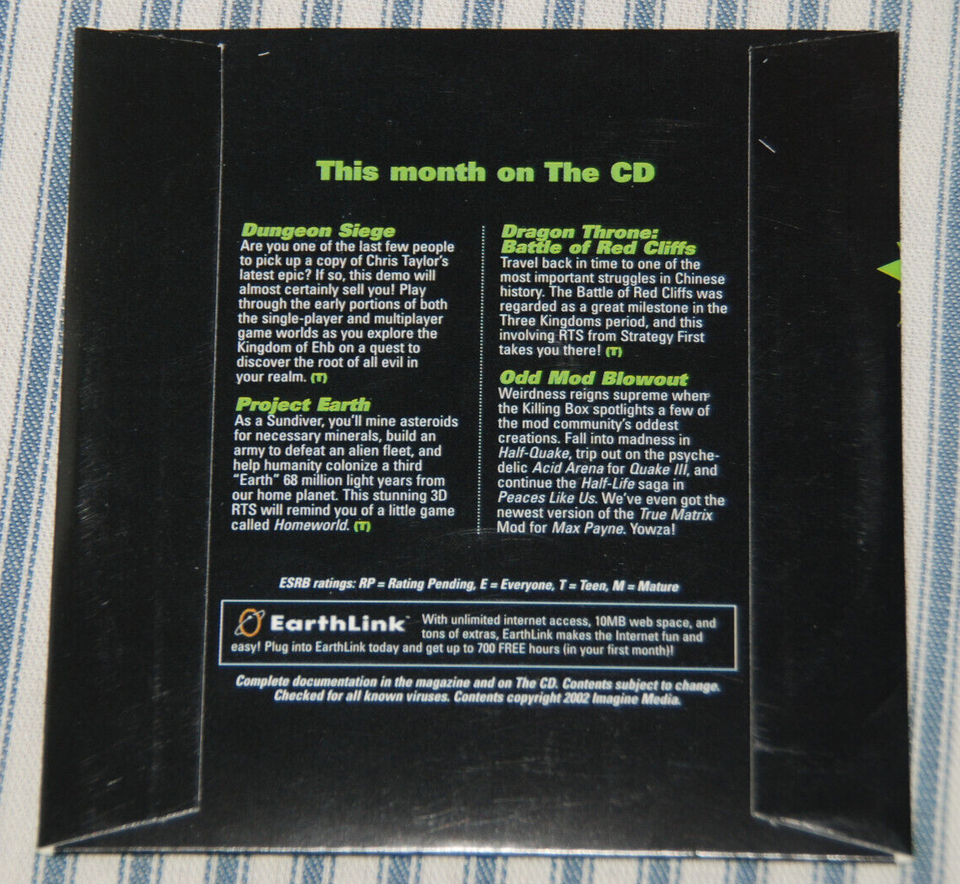 PC Gamer Demo CD - July 2002 - Dungeon Siege & More | eBay